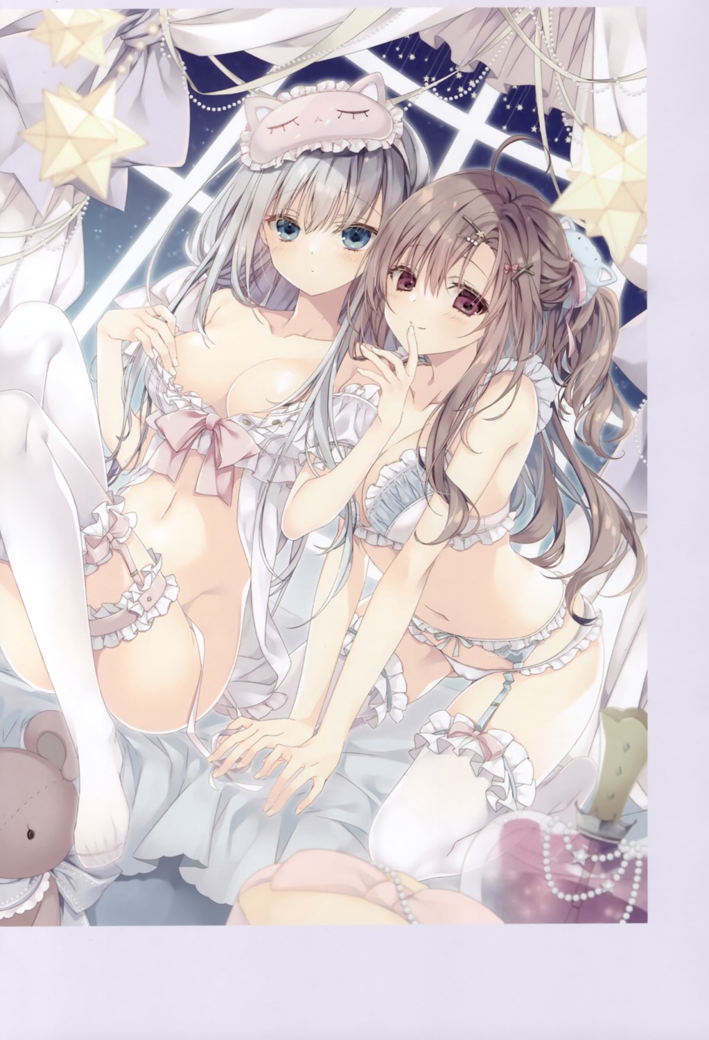 necotoxin inugami kira bra cameltoe garter garter belt lingerie pantsu panty pull stockings ...